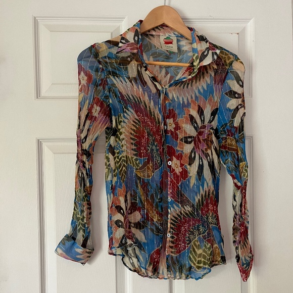 FARM Rio | Tops | Farm Rio Blouse | Poshmark